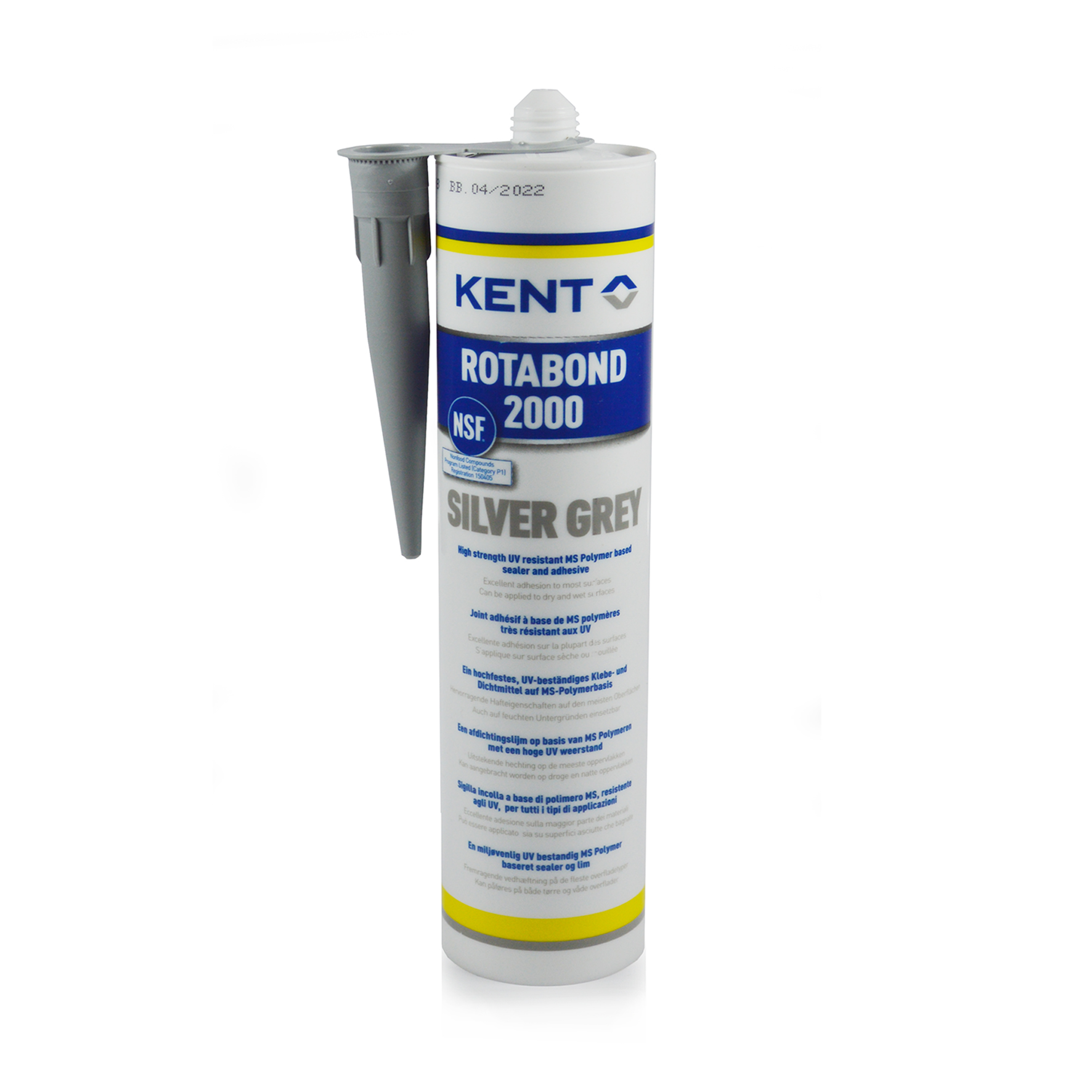 Kent Rotabond 2000 Dichtstoff Klebstoff Spezialkleber, silber grau ...